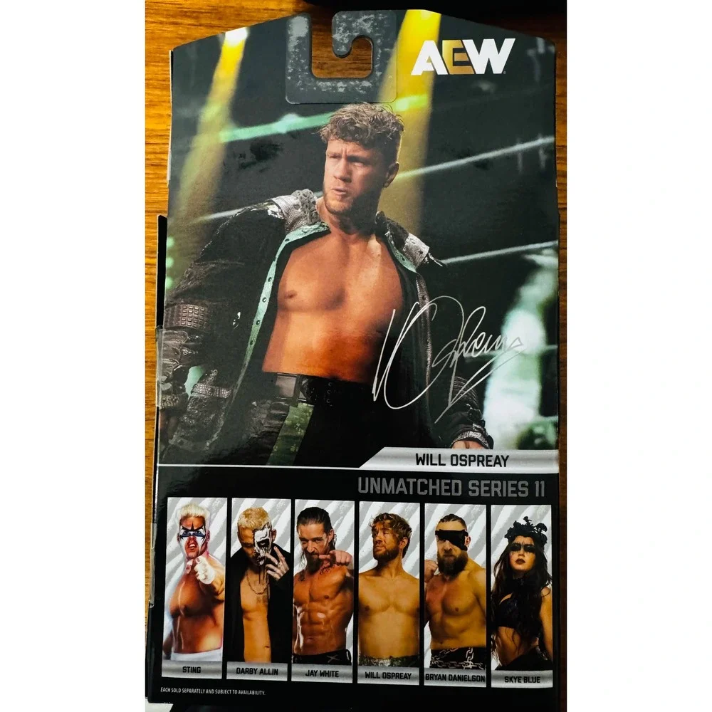 Jazwares | Toys | Aew Unmatched Series 1 Will Ospreay Action Figure ...